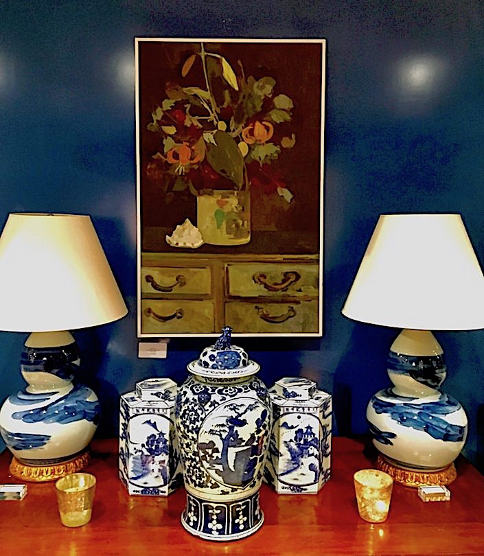 Flowers Through Art at Bunny Williams Home - Quintessence